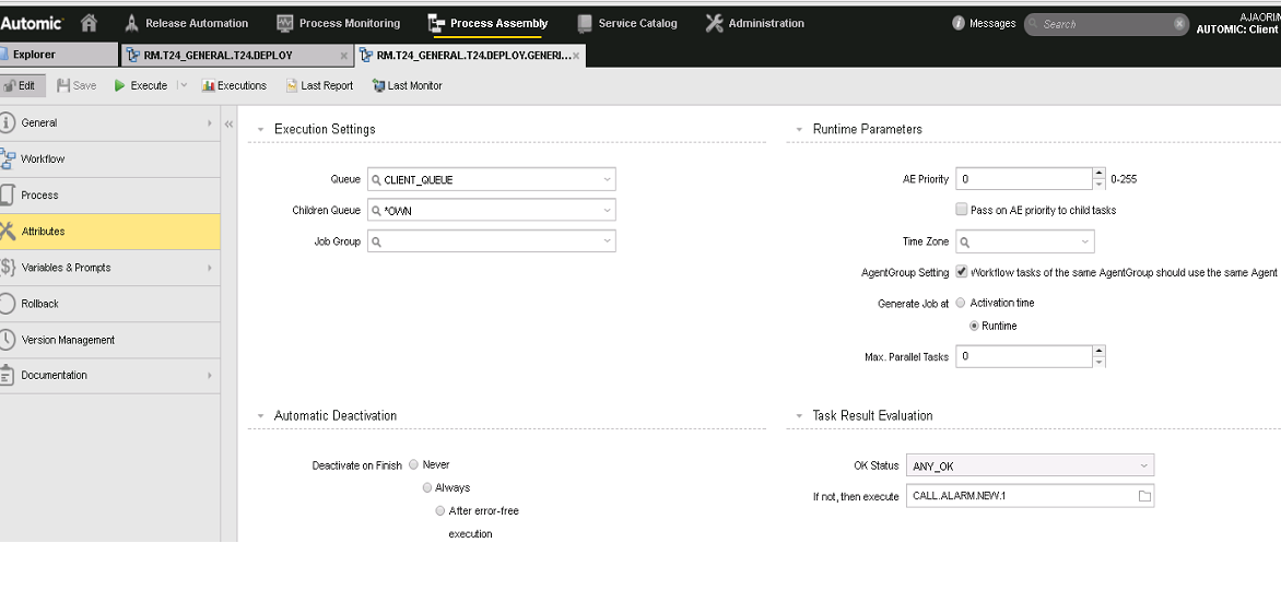 Referencing the Package Owner for sending mail | Automic Continuous Delivery Automation