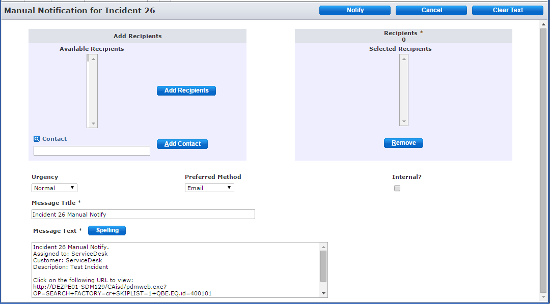 Change size of input text fields | CA Service Management