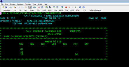 Need CA7 Scheduling Advice | ESP Workload Automation