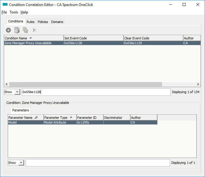 event correlation | DX Unified Infrastructure Management