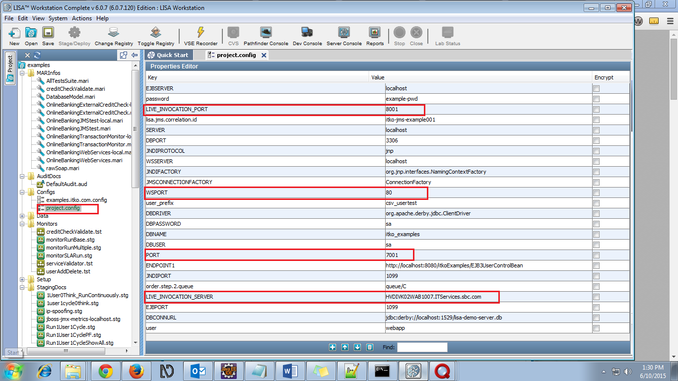 how to capture Web Service call using LISA 6.0.7. Please help as m new ...