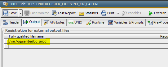send job log as email notification attachment | Automic Workload Automation
