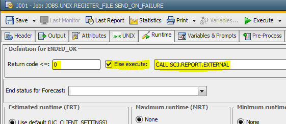 send job log as email notification attachment | Automic Workload Automation