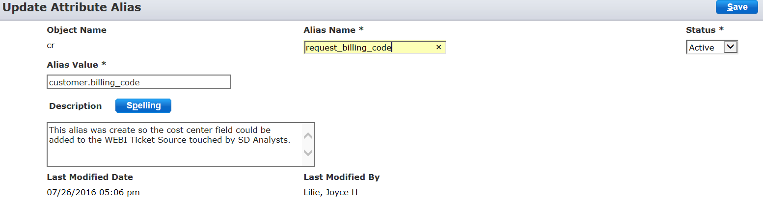 Adding a object to the derived universe in BOXI 4.1 | CA Service Management