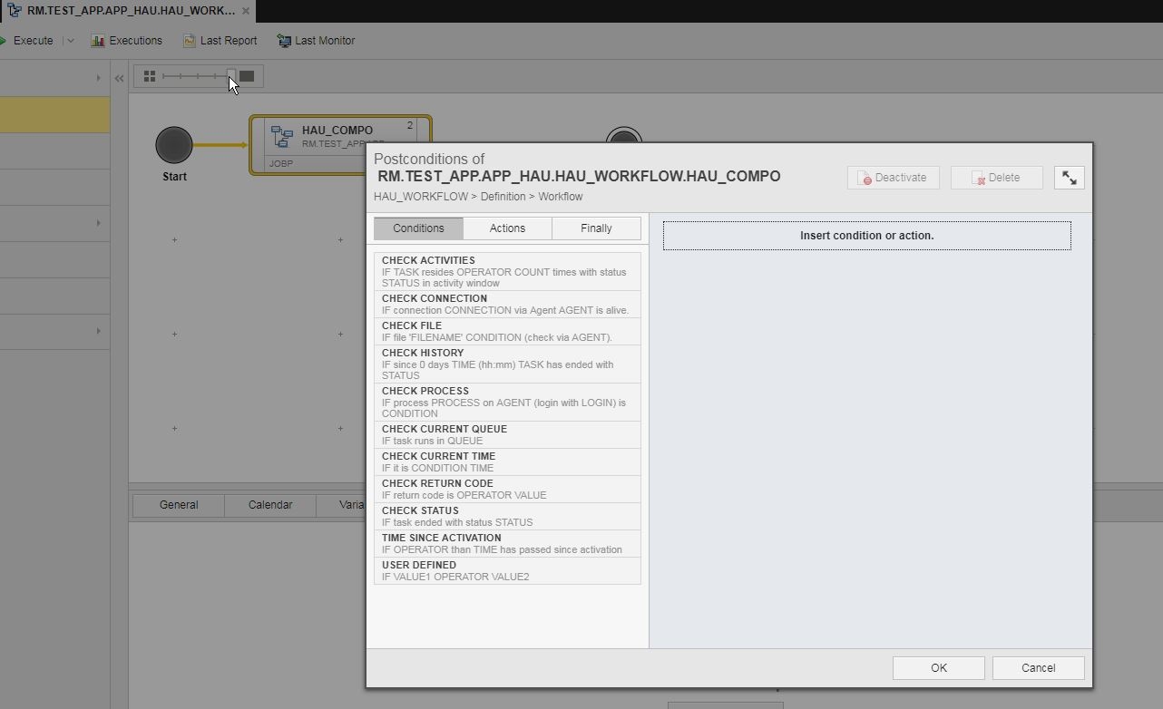 Time & Dependencies tab: Status field | Automic Continuous Delivery Automation