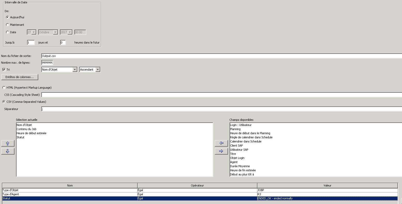 [AE DB Reporting Tools] Forecast Extract | Automic Workload Automation