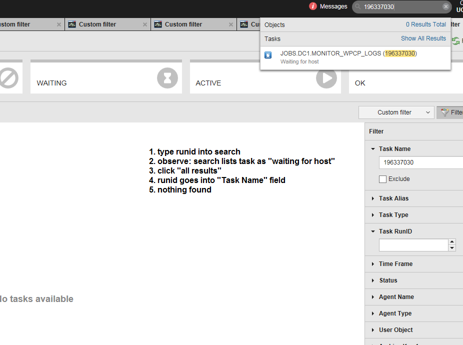 Please help me replicate something for Automic support (V12.x) | Automic Workload Automation