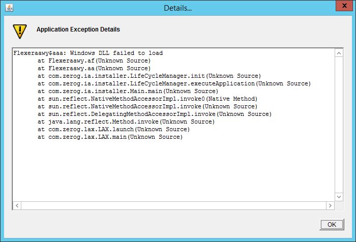 Unified Self-Service Installation Error | CA Service Management