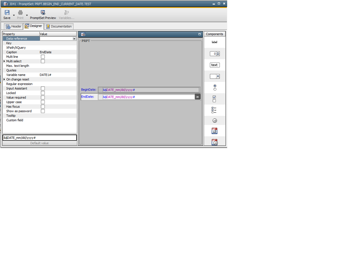Passing parmeters to a job. | Automic Workload Automation