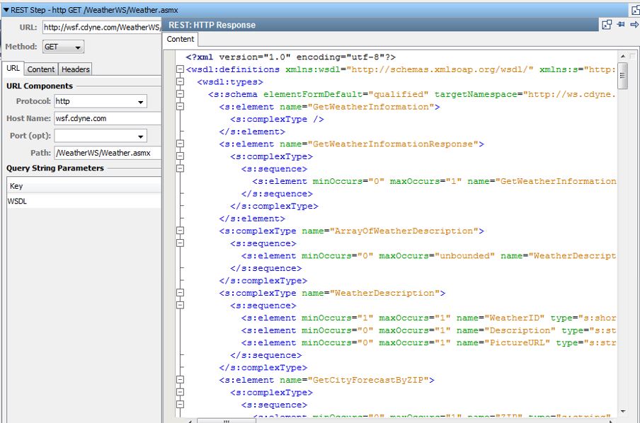 Web Service Execution Step (XML) Error | Service Virtualization