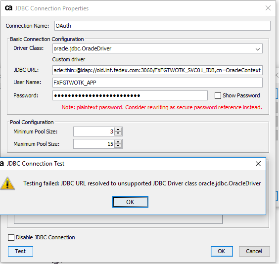 Could Not Load Jdbc Driver Class Oracle Jdbc Oracledriver Várias Classes