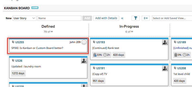 what is the difference between the HW Kanban and the BA Kanban? | Rally Software