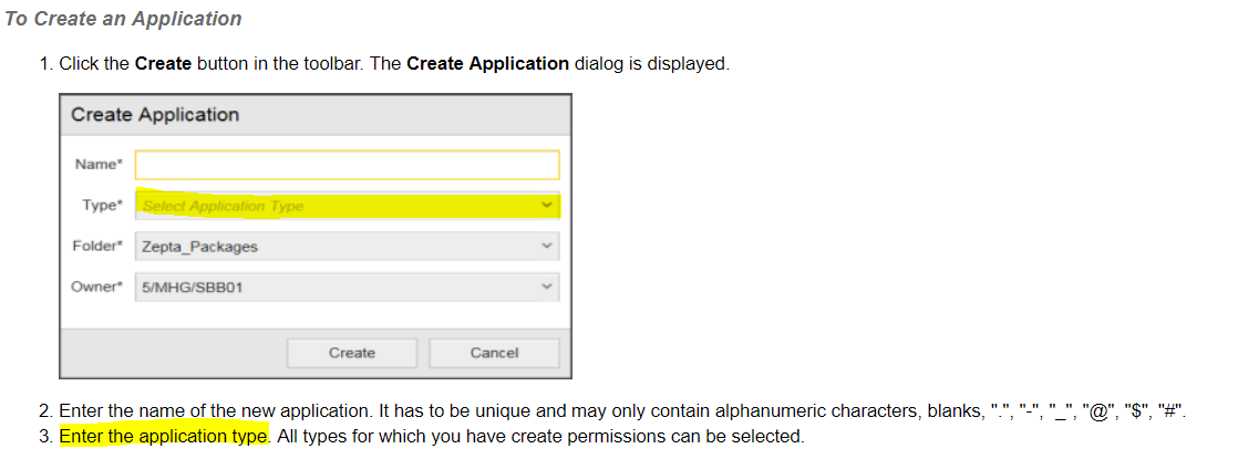 How to change the Application Type in CDA(ARA) | Automic Continuous Delivery Automation