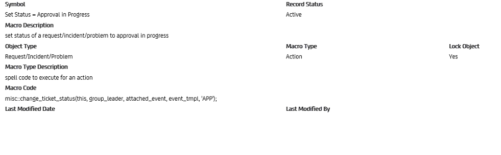 Request Ticket Status change on Workflow task approved | CA Service ...