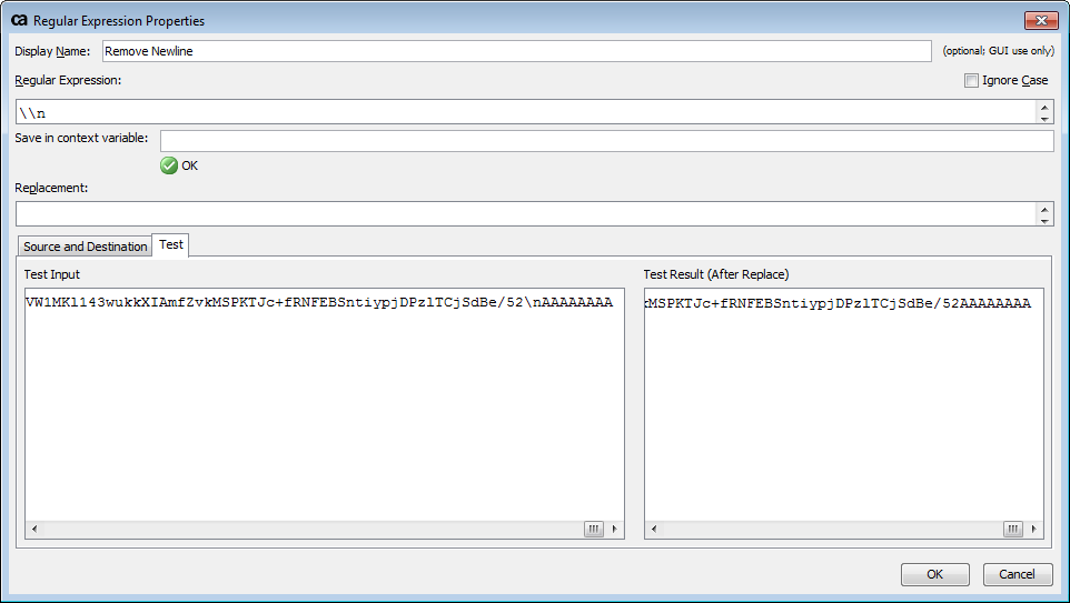 How to remove certain character from a string input | Layer7 API Management