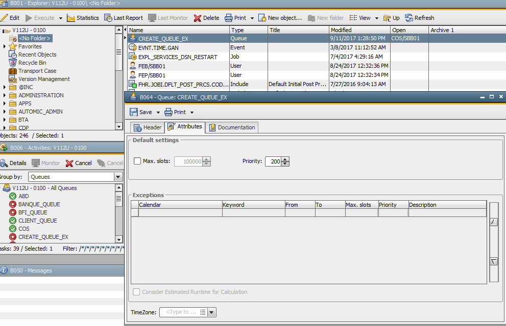 How To Create And Delete Queues Automic Workload Automation