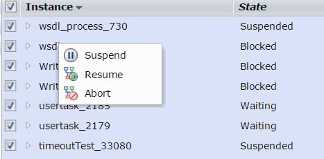 ITPAM Operations - Processes Instances. How to restart multiple process ...