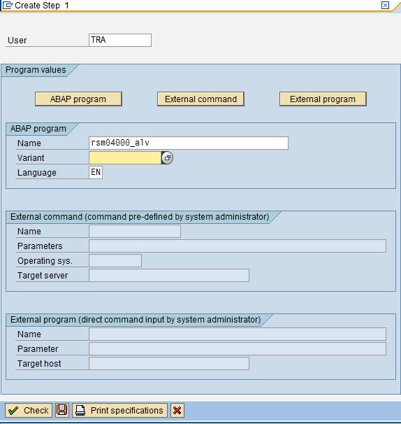 Create A Job In Sap Automic Workload Automation