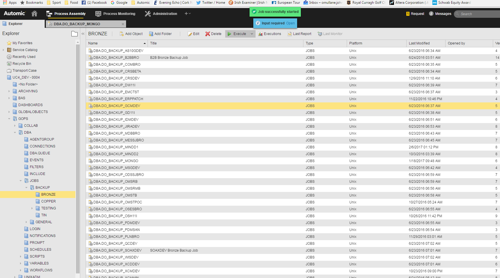 Prompts - Has something changed on V12 | Automic Workload Automation