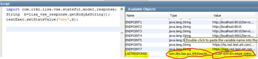 error in Beanshell Scripting in devtest | Service Virtualization