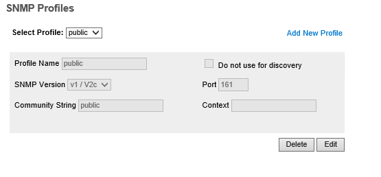 NFA Interface Query | DX Unified Infrastructure Management