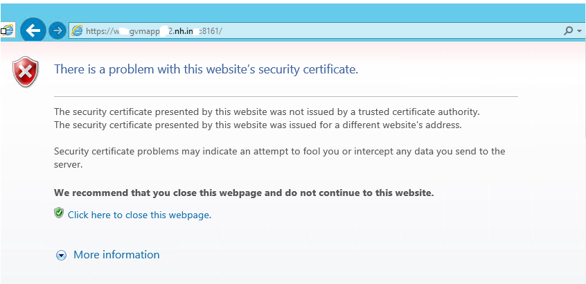 Error entering the url of activemq | Symantec Privileged Access Management