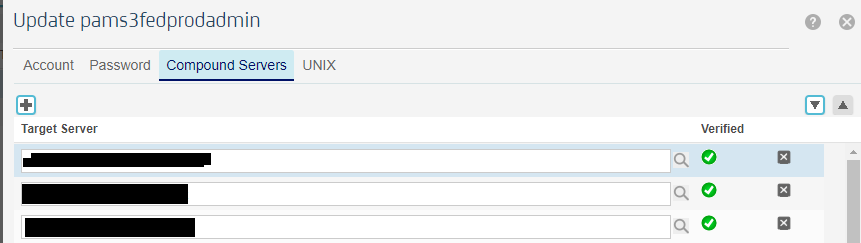 CA PAM - Compound Target Account can support more than 100 devices in 1 ...