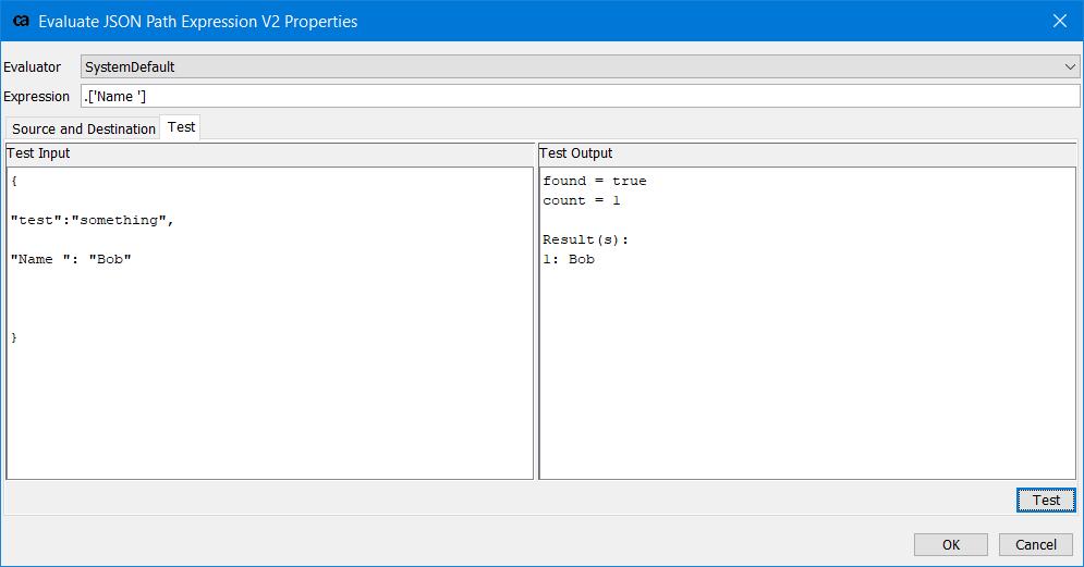 JSONPATH doesn't work on spaces " " | Layer7 API Management