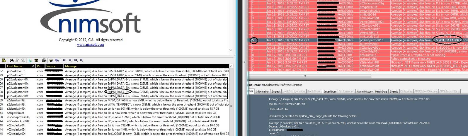 UIM/SPECTRUM gateway probe Alarm Filters | DX Unified Infrastructure ...