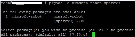 robot install on solaris in silent mode | DX Unified Infrastructure ...