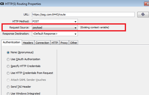 How to publish RESTful API (where are fields with POST, payload...) | Layer7 API Management