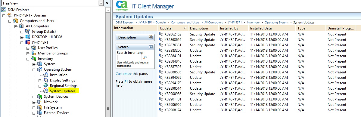 Wrong Time Format in CA ITCA Patch Deployment | CA Client Automation