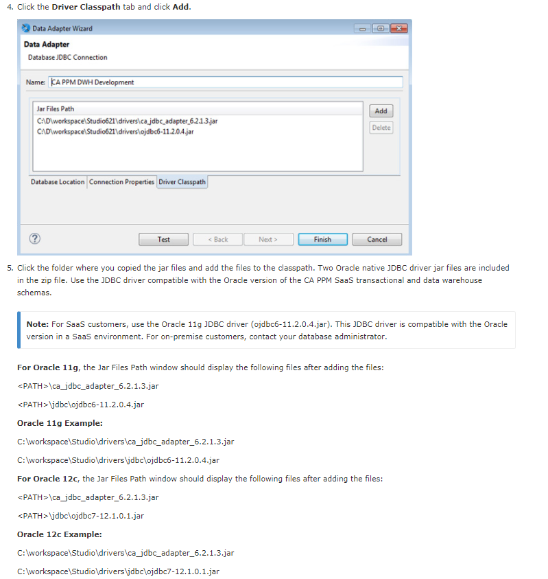 Jasper Studio New Data Adapter throws ORA-01017: invalid username ...