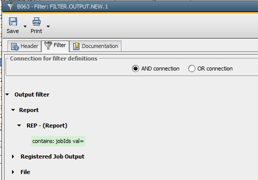 Redirect "Last Report" from a JOBS | Automic Workload Automation