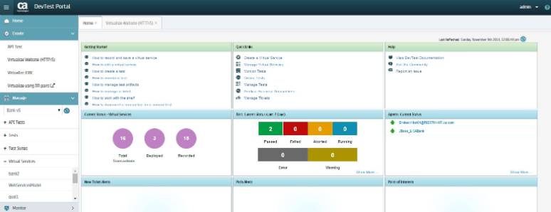 CA Service Virtualization 8.0 Preview