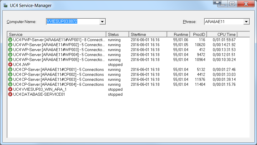 3 reasons why the Service Manager Dialog's window can be empty ...