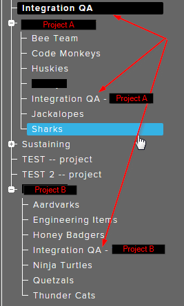 Selecting multiple projects for a Kanban board | Rally Software