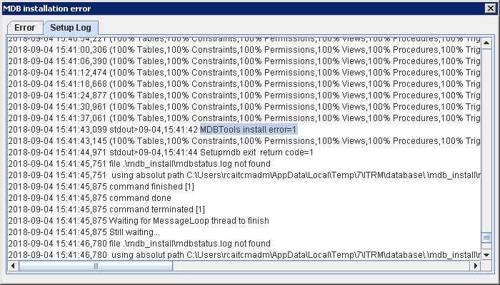 MDBTools install error=1 | CA Client Automation