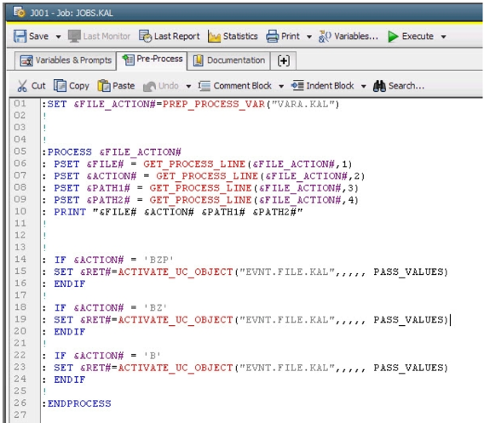 Création d'un workflow avec conditions | Automic Workload Automation