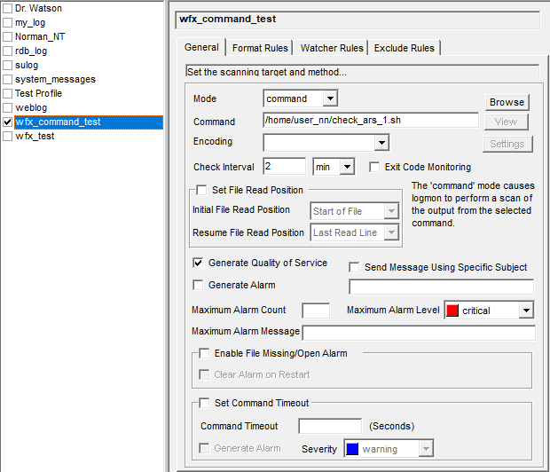 Logmon - Sum of errors found in more than one file logs | DX Unified Infrastructure Management