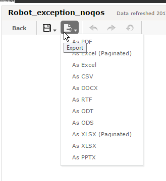 How to convert .jrxml to pdf or exel | DX Unified Infrastructure Management