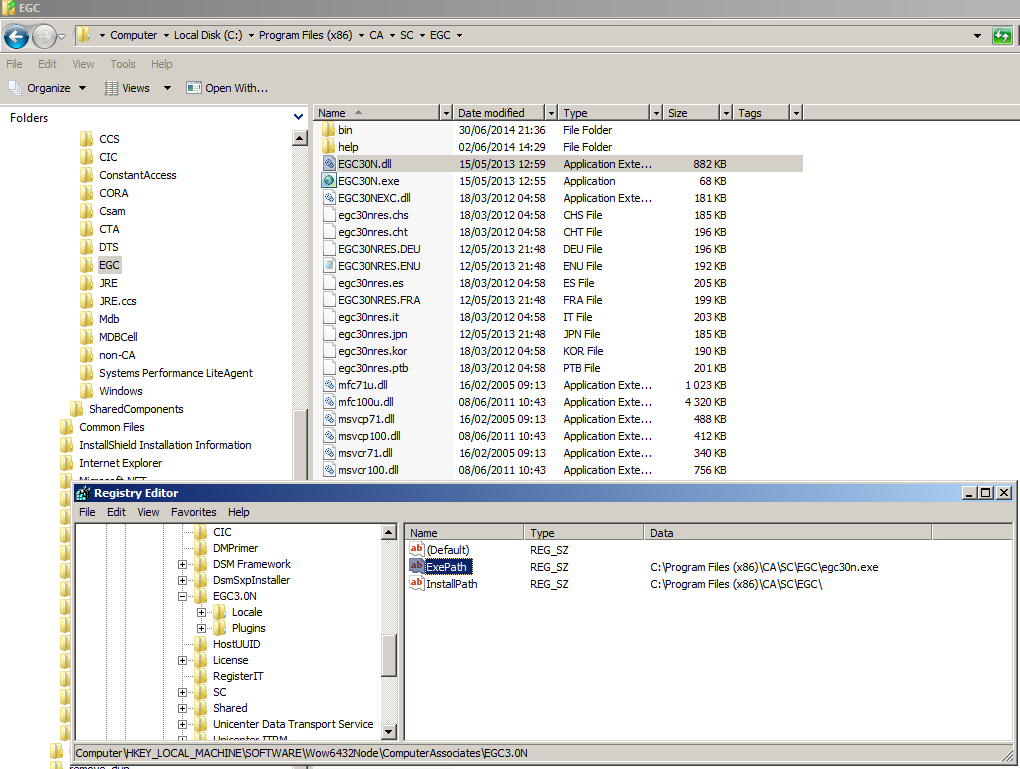 Unable to open DSM Explorer | CA Client Automation