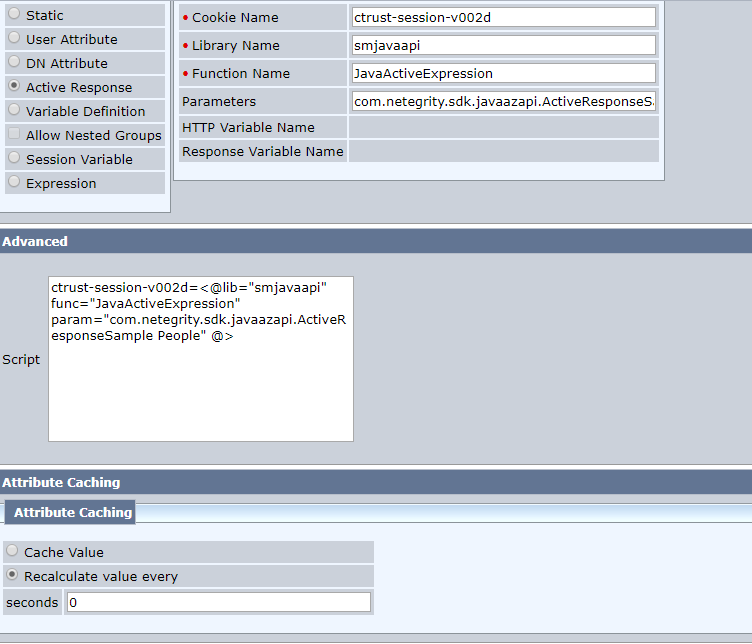 CA SSO ActiveResponse Cookie with Client IP | Symantec Access Management