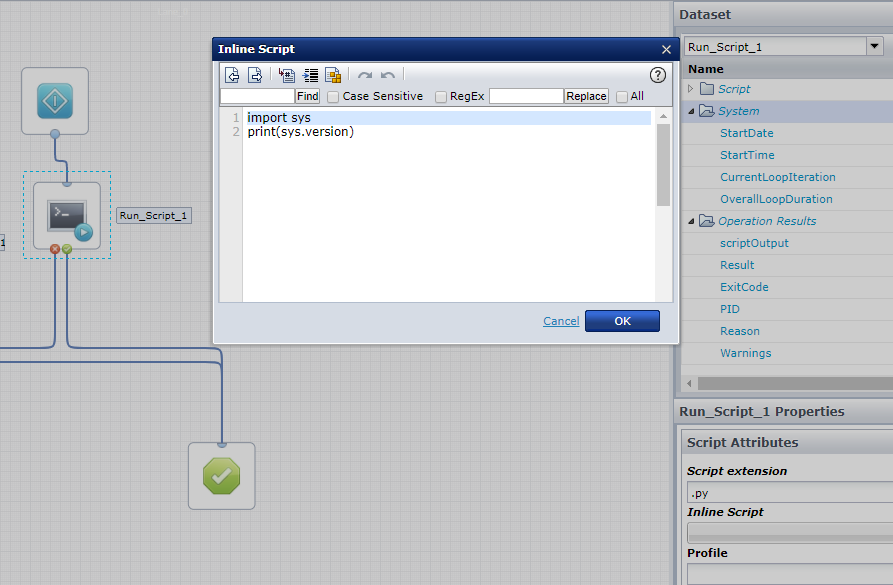 Python scripts in ITPAM | IT Process Automation