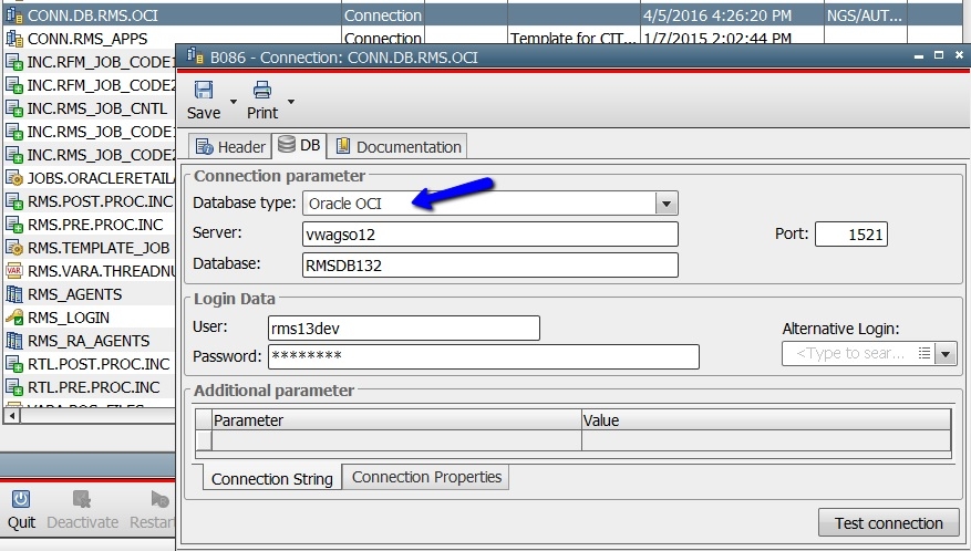 Connect Oracle Retail Agent | Automic Workload Automation