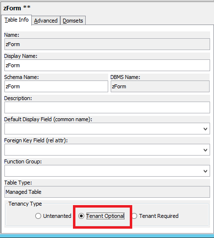 How to hide "Tenant" field in list_zForm.htmpl | CA Service Management