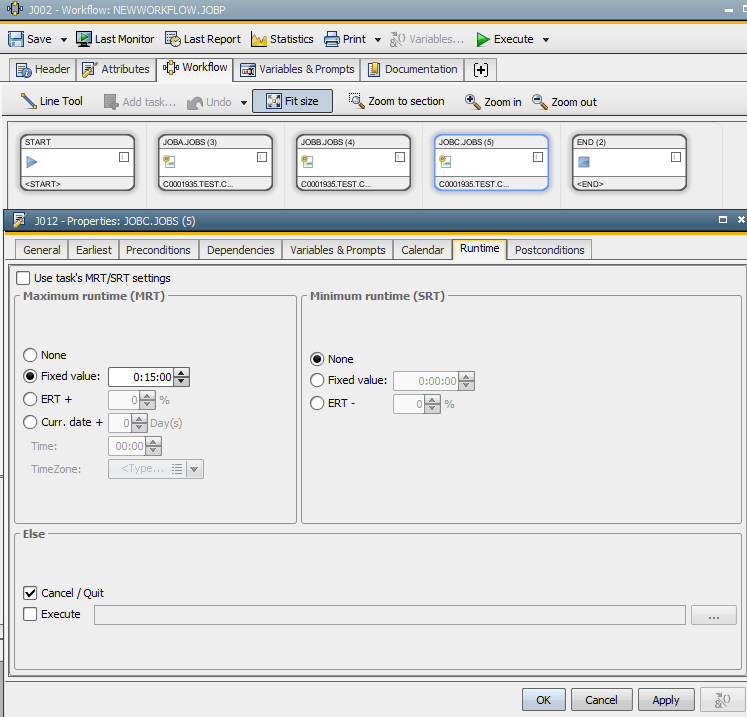 ApplicationInterface API - copy task settings / runtime issue | Automic Workload Automation