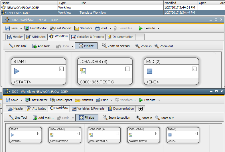 ApplicationInterface API - copy task settings / runtime issue | Automic Workload Automation