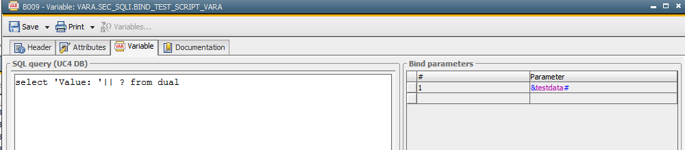 Bind columns in SQL variables? (AE v9) | Automic Workload Automation
