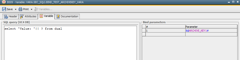 Bind columns in SQL variables? (AE v9) | Automic Workload Automation